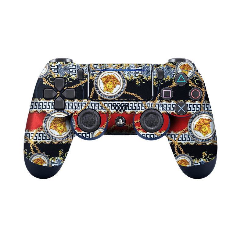 Versace Pattern Custom Controller Skins: Waterproof, Durable, Easy ...