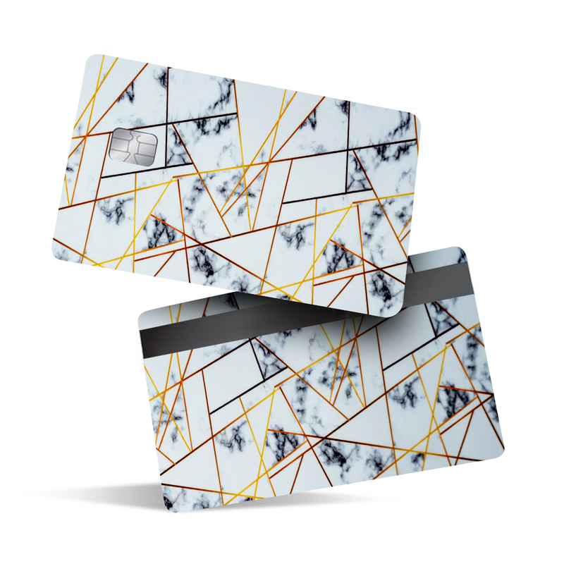 Best White Marble Pattern Debit Card Skins & Credit Card Wraps ...