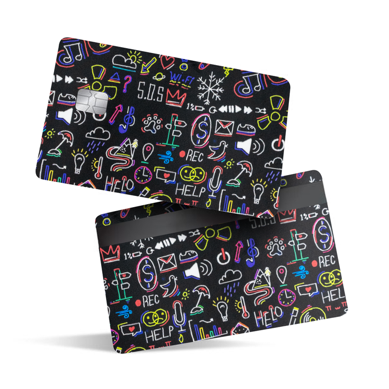 Best Math Abstract Debit Card Skins & Credit Card Wraps|Customize Your ...