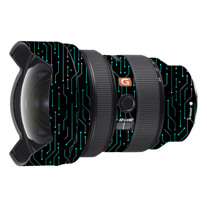 Circuit Line Pattern - Custom Camera Lens Skin & Wraps for Canon, Nikon ...