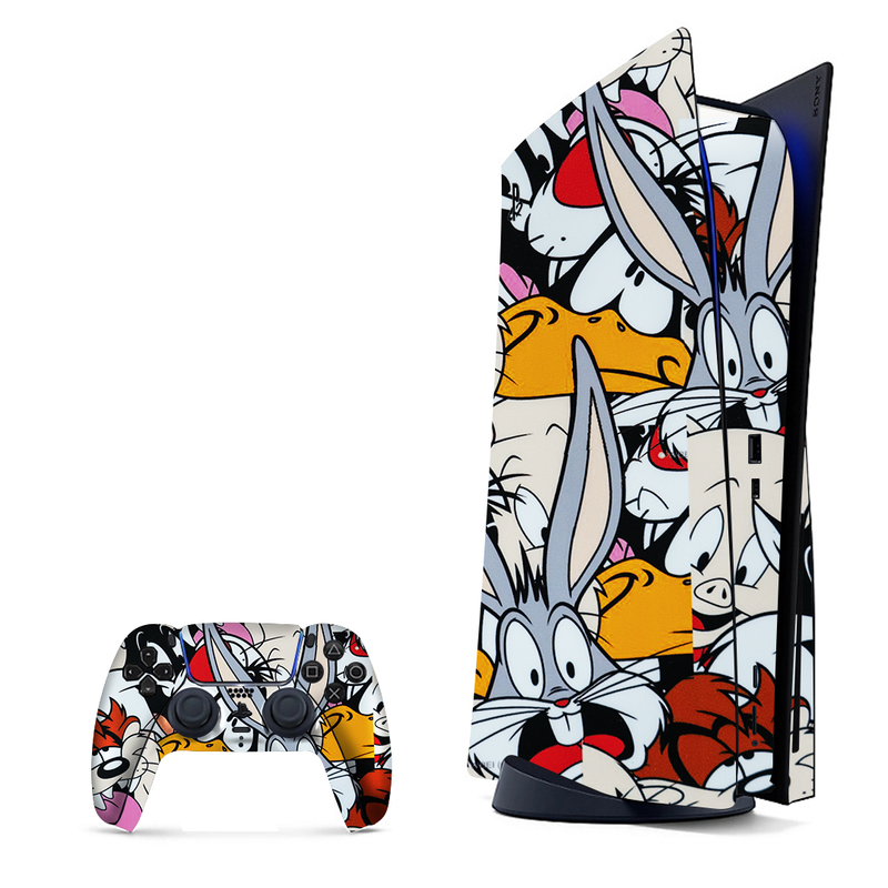 PS5 Rabbit Cartoon Skins & Controller Wraps | Customize Your ...