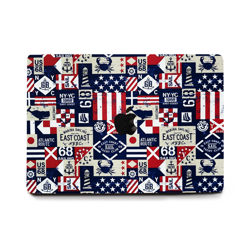 Buy Online Laptop skin & Laptops Wraps Abstract USA Flag In Hyderabad ...