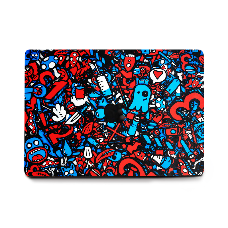 Buy Online Laptop skin & Laptops Wraps Doodle Abstract In Hyderabad ...